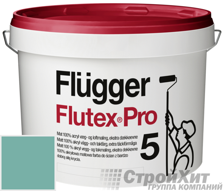 Купить Flugger Flutex Pro 5 9,1 л. цвет 2496 в Москве по выгодной цене ...